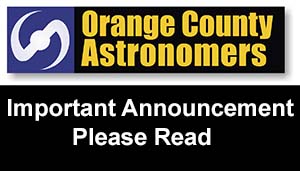 The site is now available.... - Orange County Astronomers